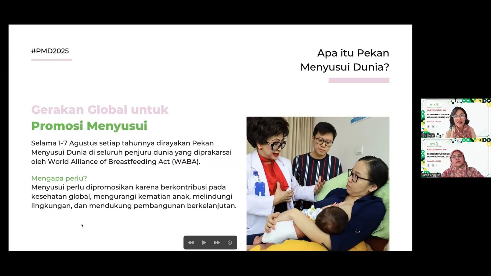 AIMI Sambut Pekan Menyusui Dunia 2025 dengan Penguatan Peran Tokoh Agama dan Kolaborasi Lintas ...
